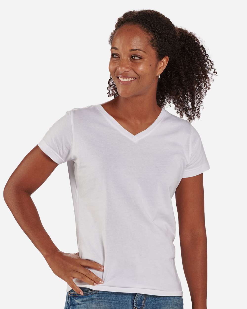 Boxercraft BW2201 - Women's V-Neck T-Shirt