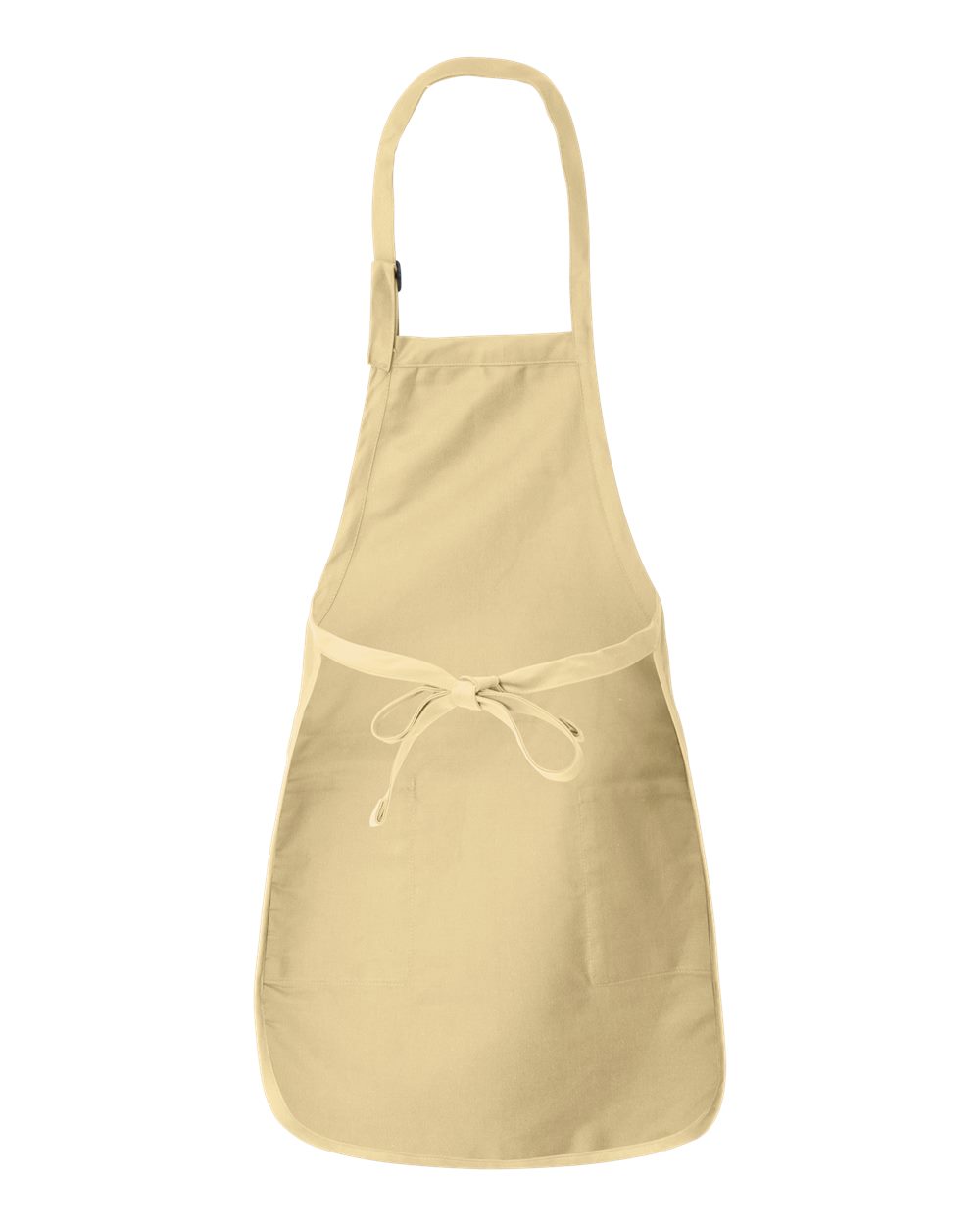 🔥 Q-tees Full-length Apron Cotton Blend With Two patch pockets side ...