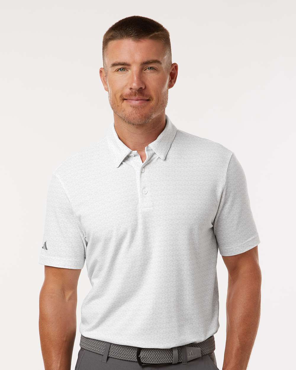 Adidas A702 - Men's Blended Printed Polo