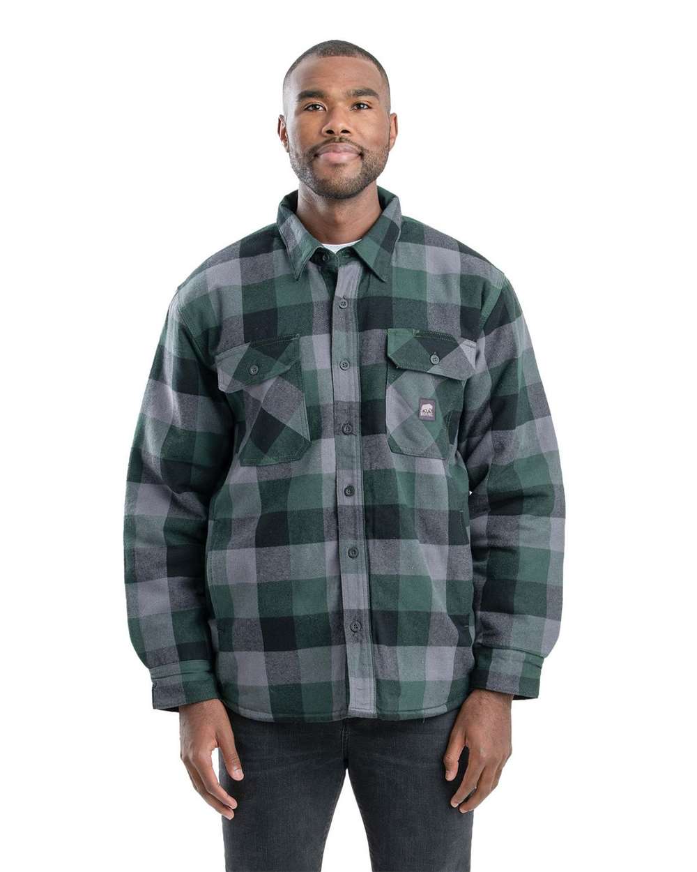 Berne Apparel SH69T - Men's Tall Timber Flannel Shirt Jacket