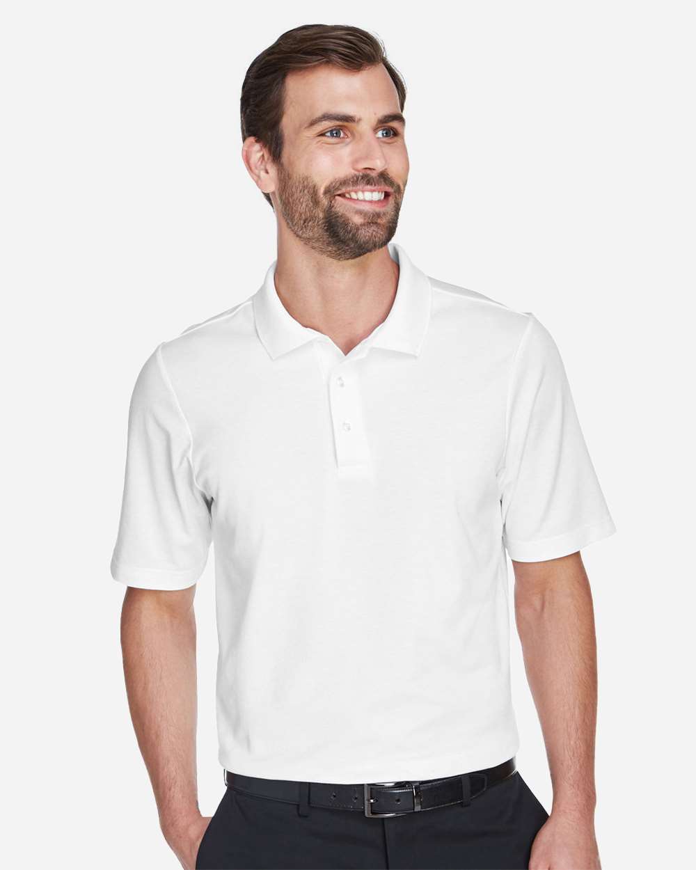 Devon & Jones DG20T - Men's Tall CrownLux Performance® Plaited Polo