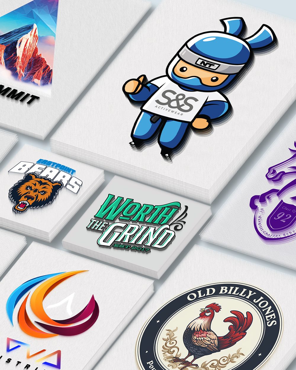 Ninja Transfers - DTF Transfers - 2 to 7 inches wide