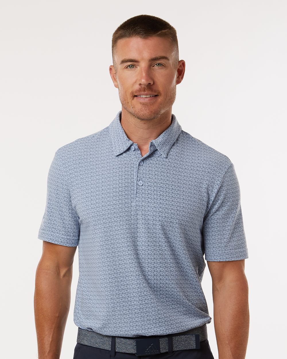 Adidas A702 - Men's Blended Printed Polo
