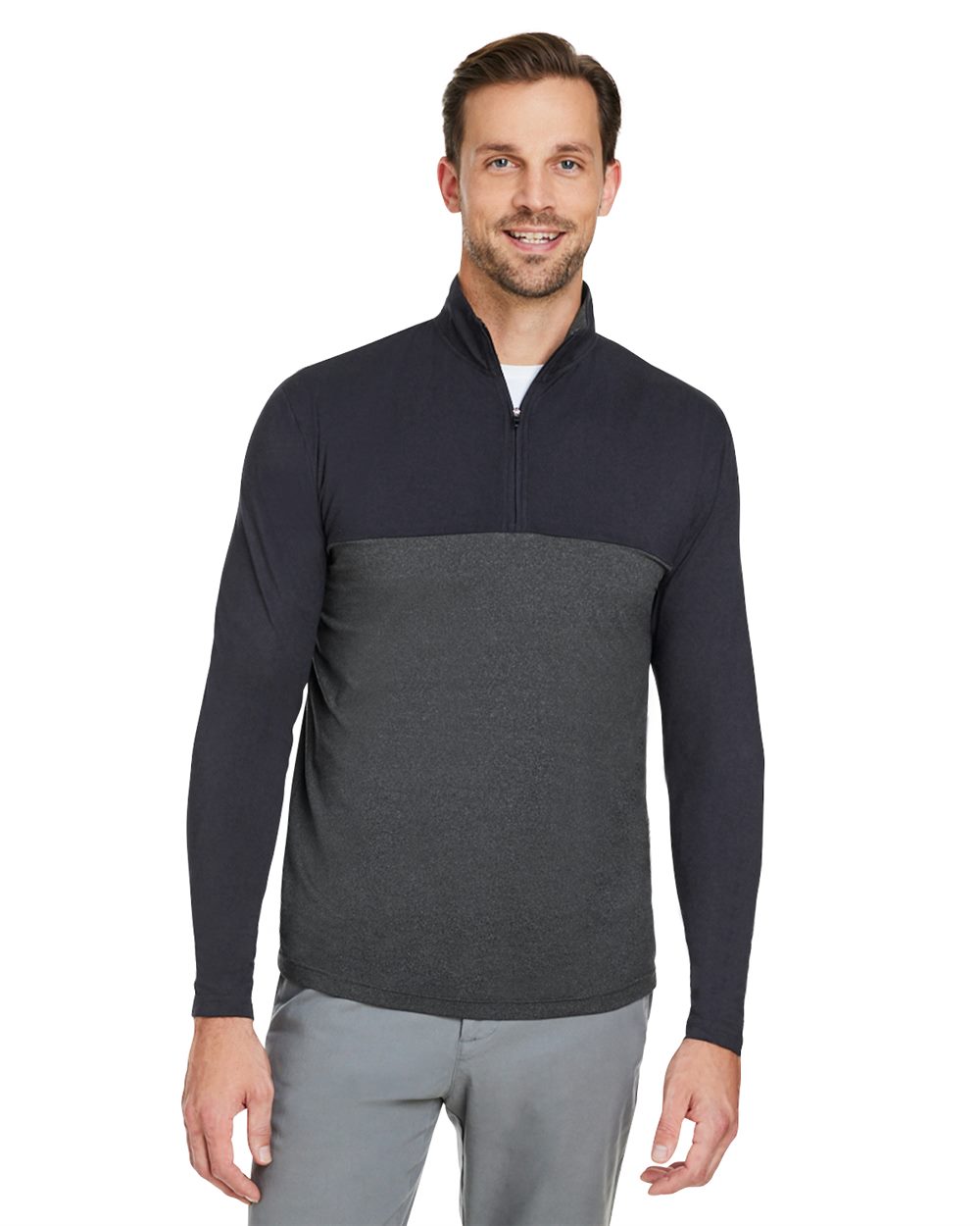 Spyder S18024 - Spyre Flex Colorblock Quarter-Zip Pullover