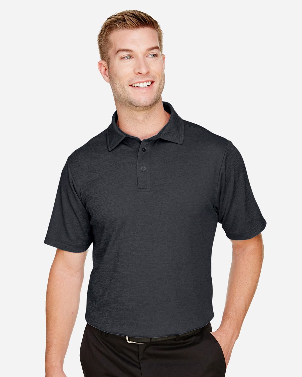 Devon & Jones DG22 - CrownLux Performance® Address Mélange Polo