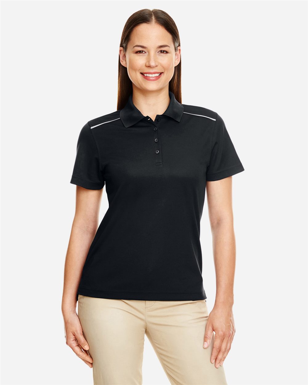 CORE365 78181R - Women's Radiant Performance Piqué Polo with Reflective ...
