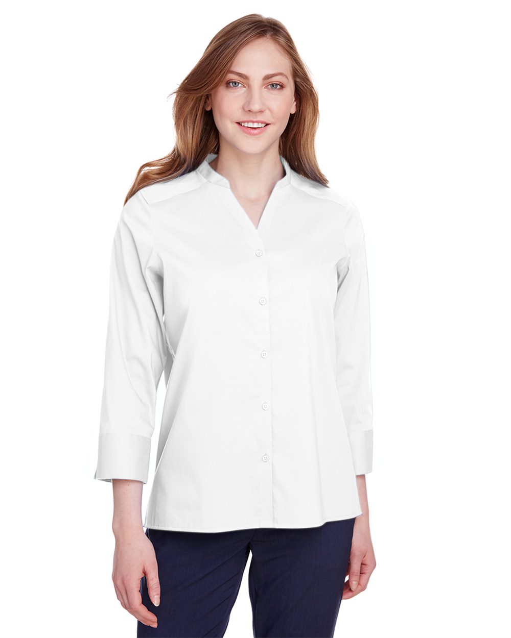 Devon & Jones DG560W - Women's Crown Collection® Stretch Broadcloth ...
