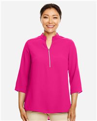 Devon & Jones DP617W - Women's Perfect Fit™ Tie Front Blouse