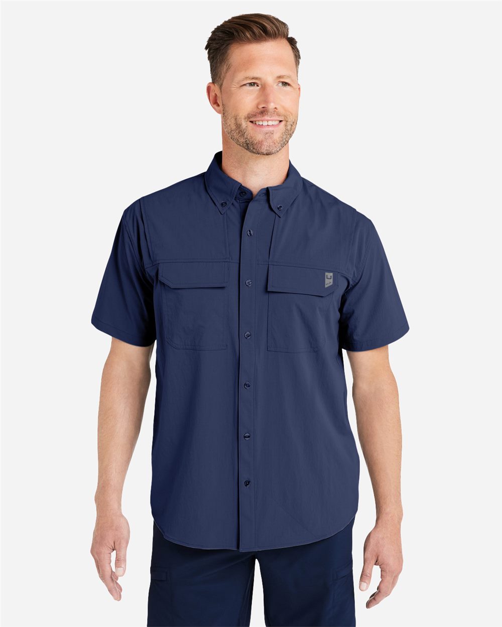 HUK H150183 - Men's Creekbed Short Sleeve Shirt