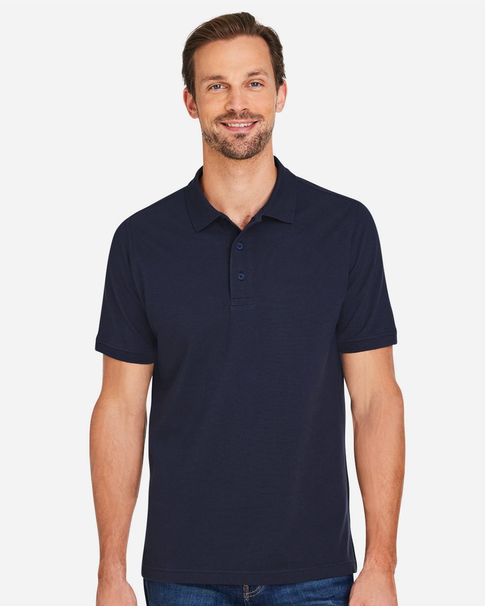 Harriton M205 - Men's Valiant Cotton Snag Protect Polo