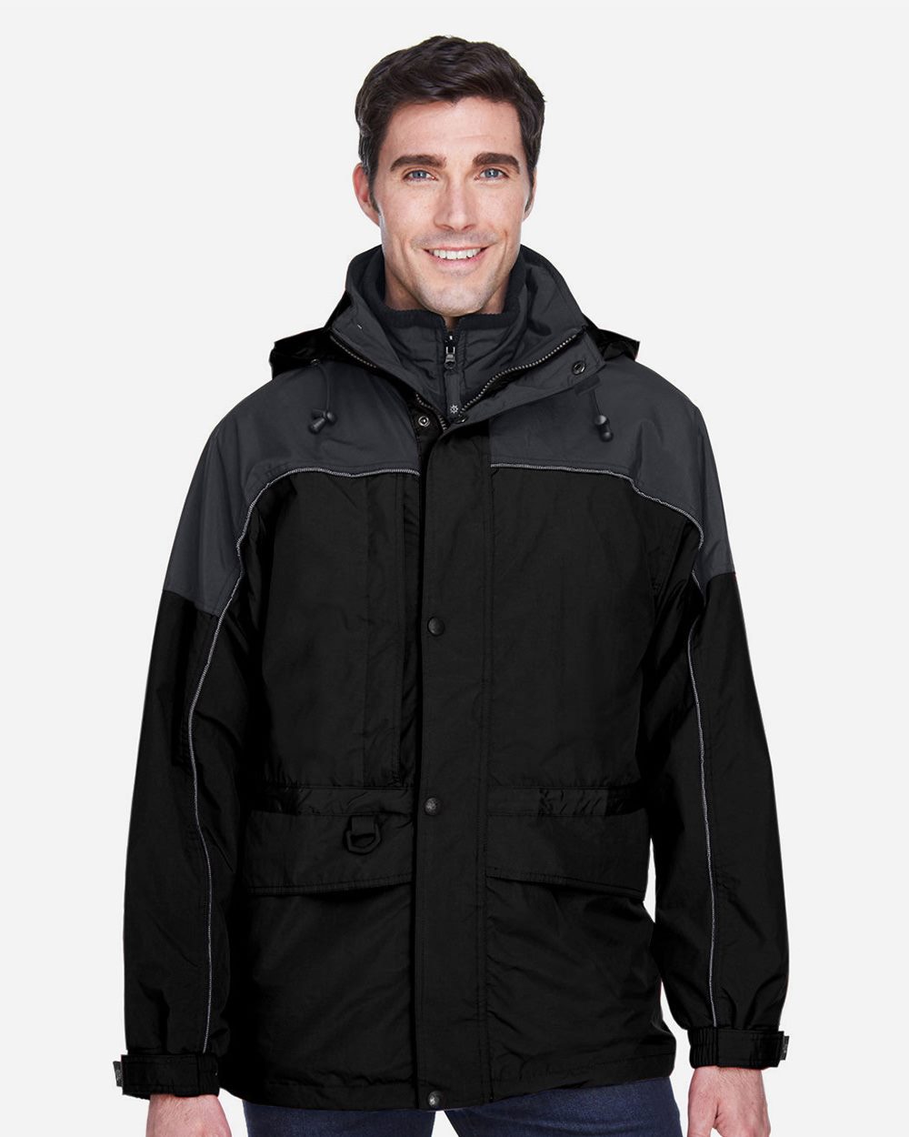 North End 88006 - 3-in-1 Two-Tone Parka
