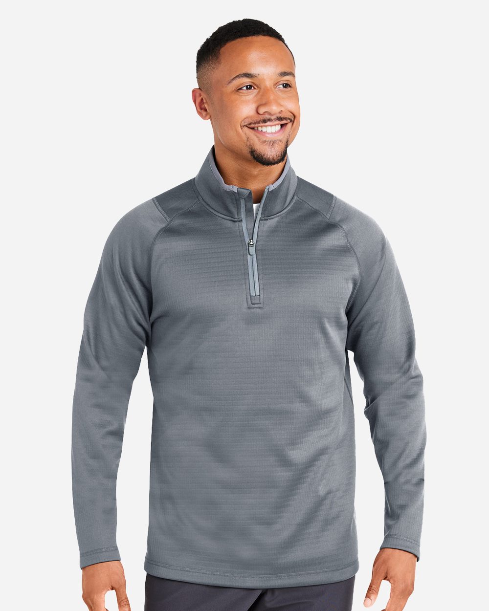 Puma Golf 631105 - Waffle Fleece Quarter-Zip Pullover