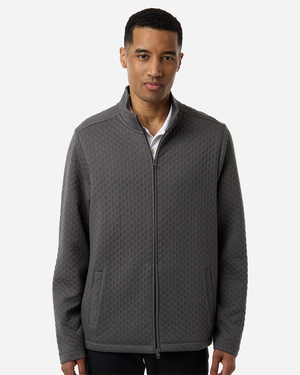 Devon & Jones DG740 - Men's Berkley Textured Full-Zip Jacket