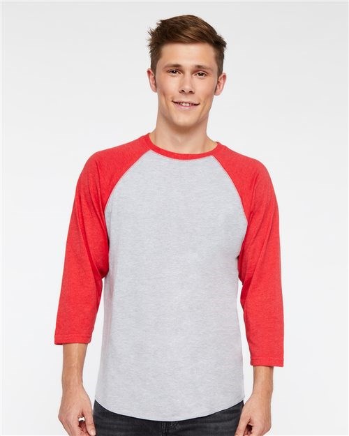 Next Level 3650 - Unisex Cotton Raglan T-Shirt